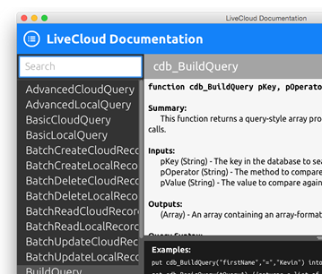 LiveCloud - A Hosted Database for LiveCode